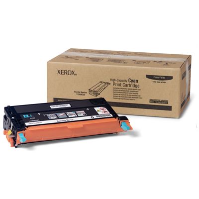 Original OEM Toner Cartridge Xerox 6180 6k (Cyan) - store