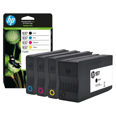 Original OEM Ink Cartridges HP 937 CMYK (multi pack) - store